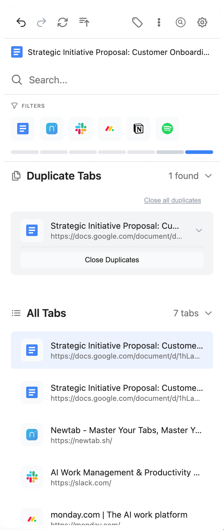 Newtab - Master Your Tabs, Master Your Workflow